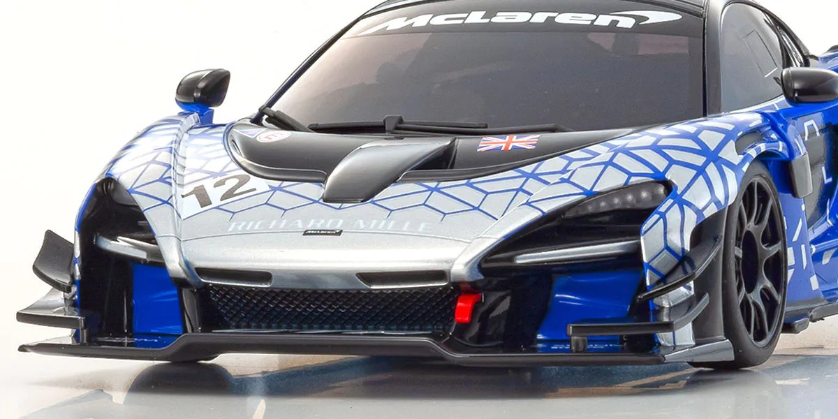 Buy KYO32340BL - Kyosho Mini Z RWD Mclaren Senna GTR Blue at a price of ...