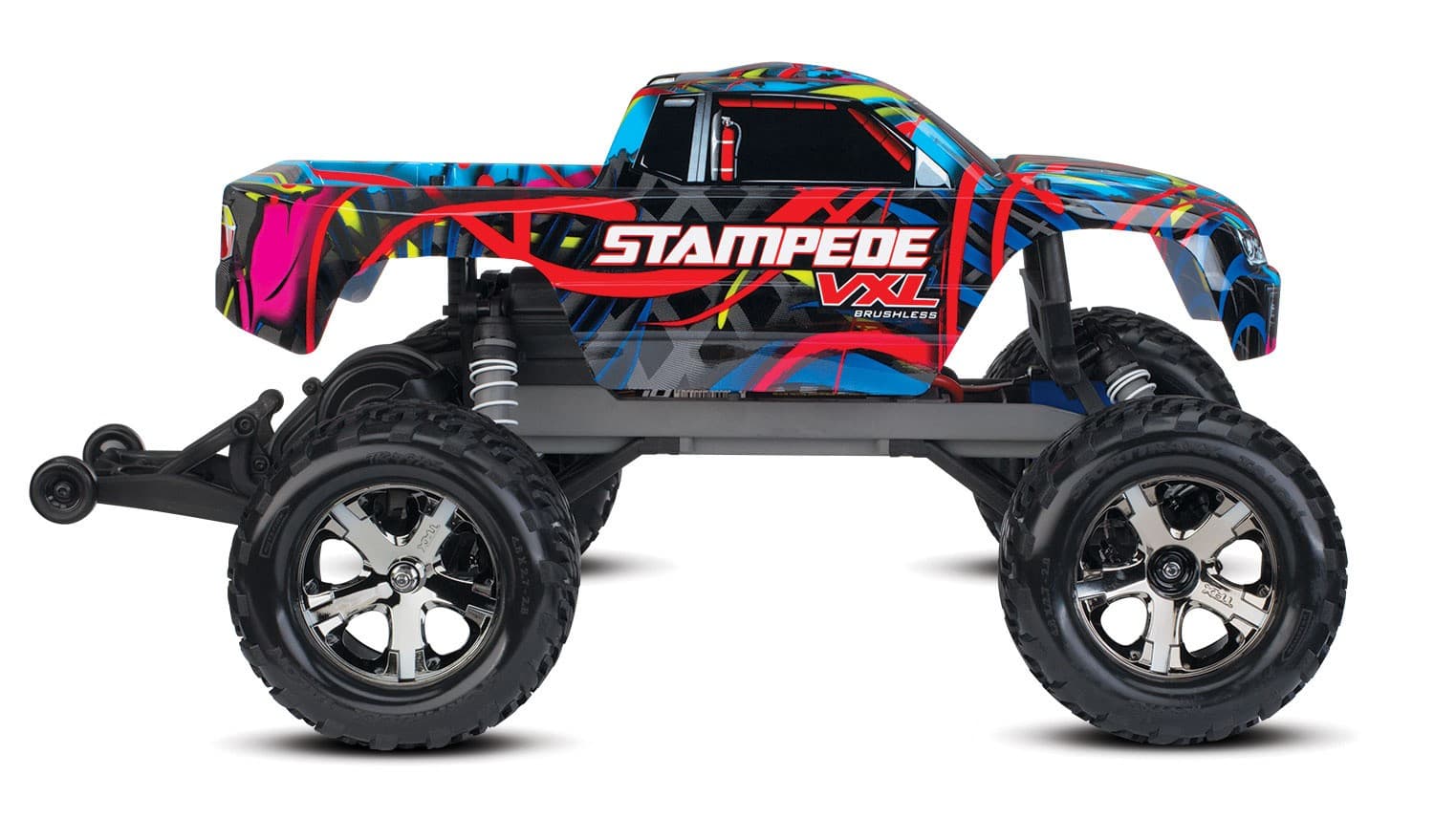 Buy 36076-3 COURTNEY FORCE - Traxxas Stampede VXL 1/10 RTR 2WD Monster ...