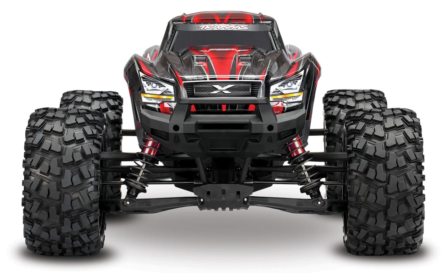 Buy 77076-4 RED - Traxxas X-Maxx 1/10 Scale 4WD Electric Monster Truck ...