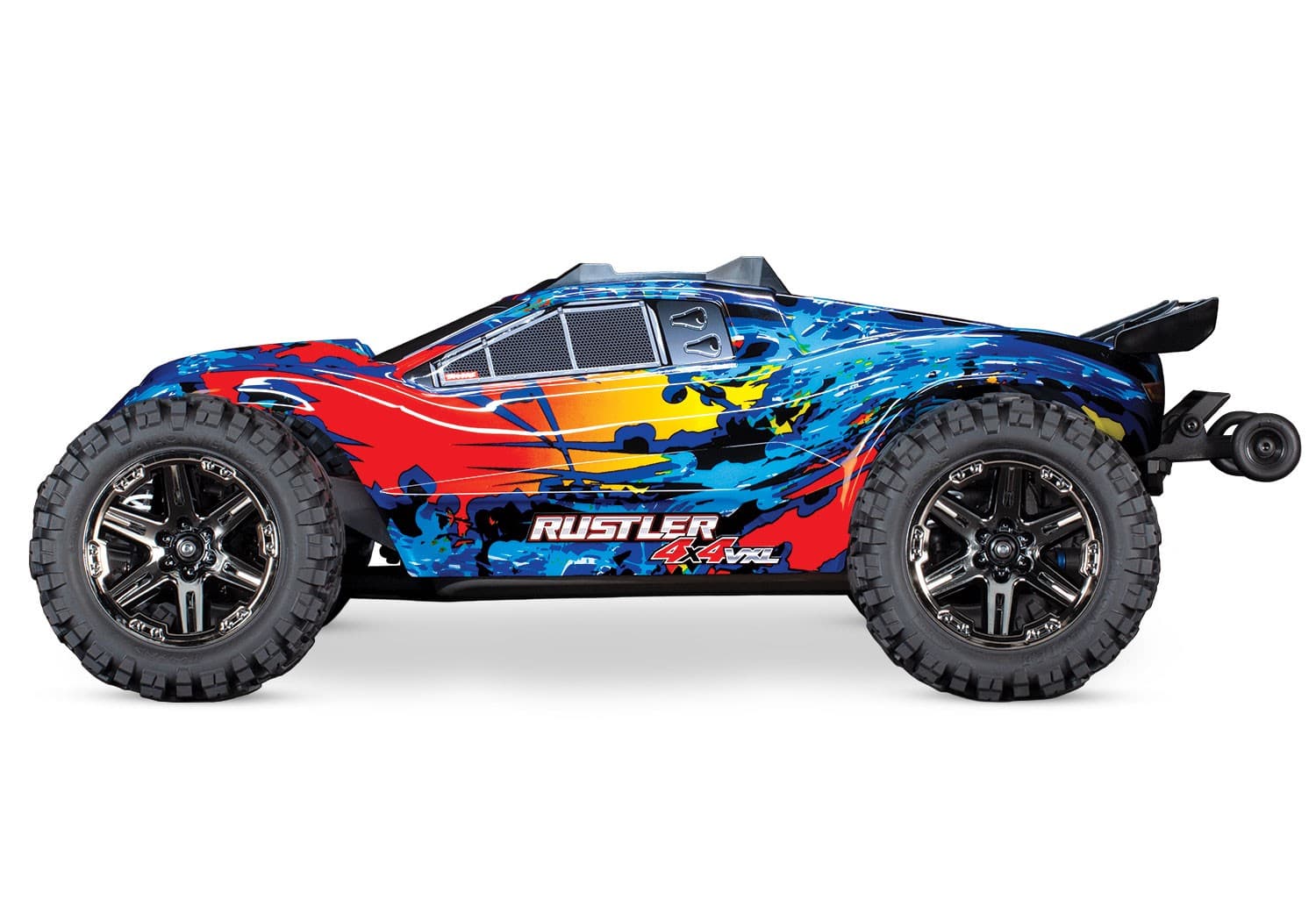 Buy TRA67076-4-RED - Traxxas Rustler 4X4 VXL 1/10 Brushless Stadium ...