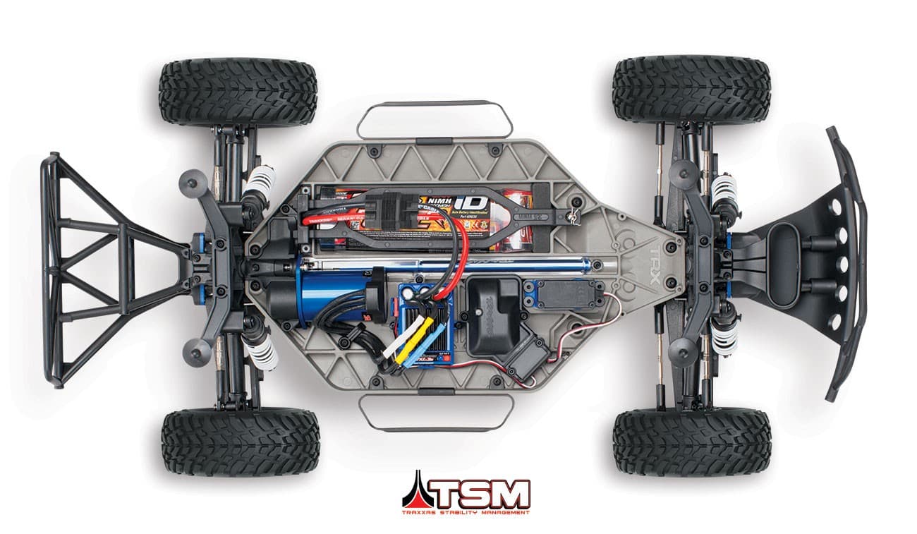 Buy TRA68086-4-FOX - Traxxas Slash 4X4 RTR Short Course Truck White Fox ...